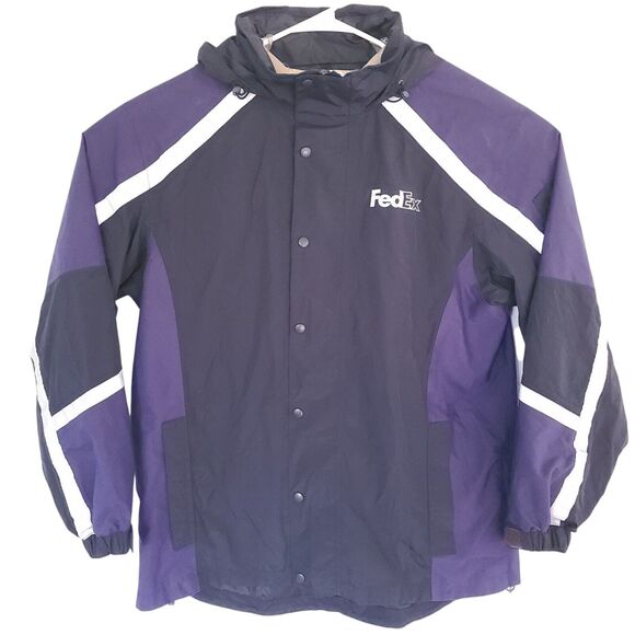 FedEx | Jackets & Coats | Vintage Fedex Federal Express Jacket Stan ...